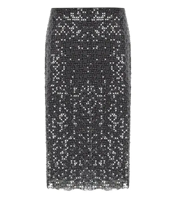 Marella Agevole Sequins Tulle Skirt
