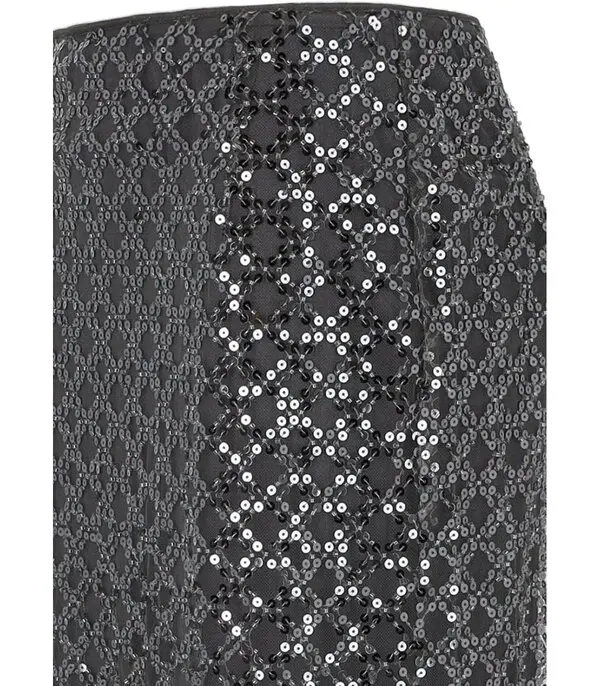 Marella Agevole Sequins Tulle Skirt
