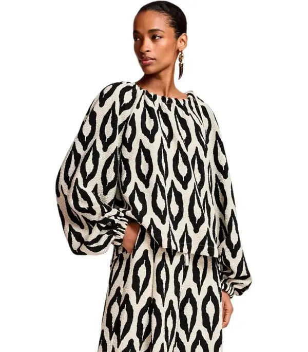 Essentiel Antwerp Kolorful Black And Top