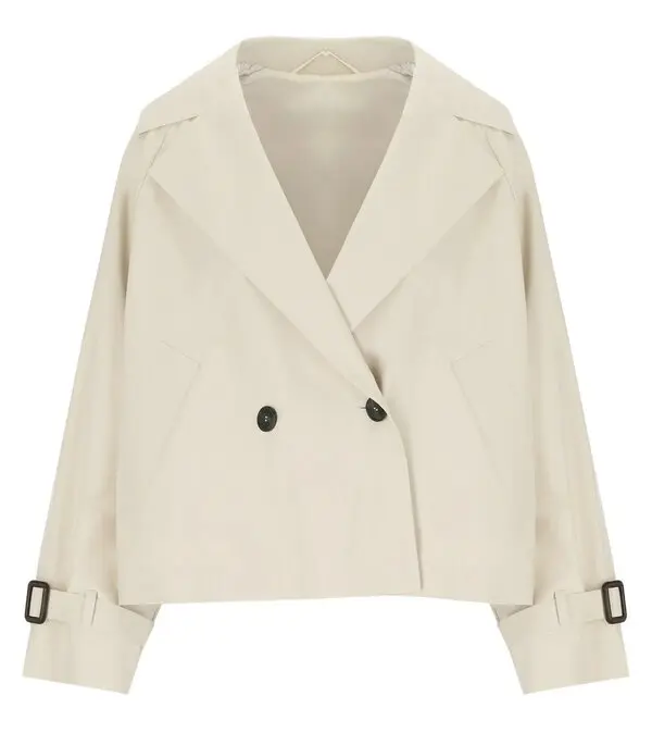 Max Mara Boero Short Trench - Ivory