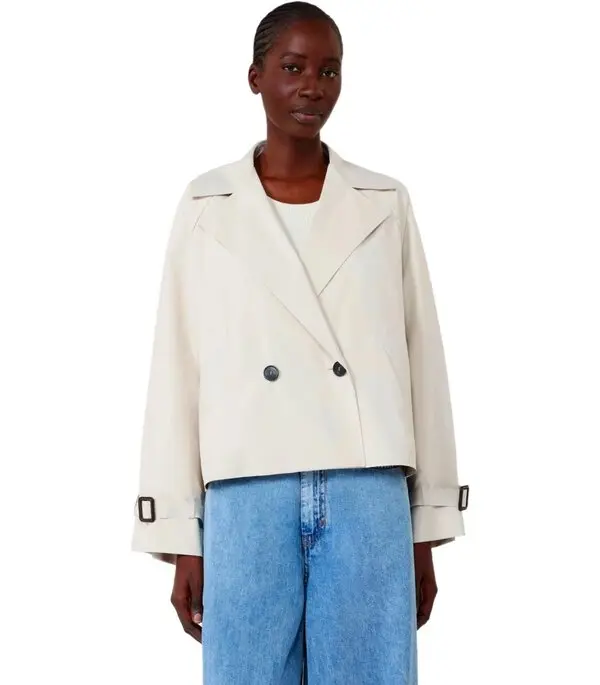 Max Mara Boero Short Trench - Ivory