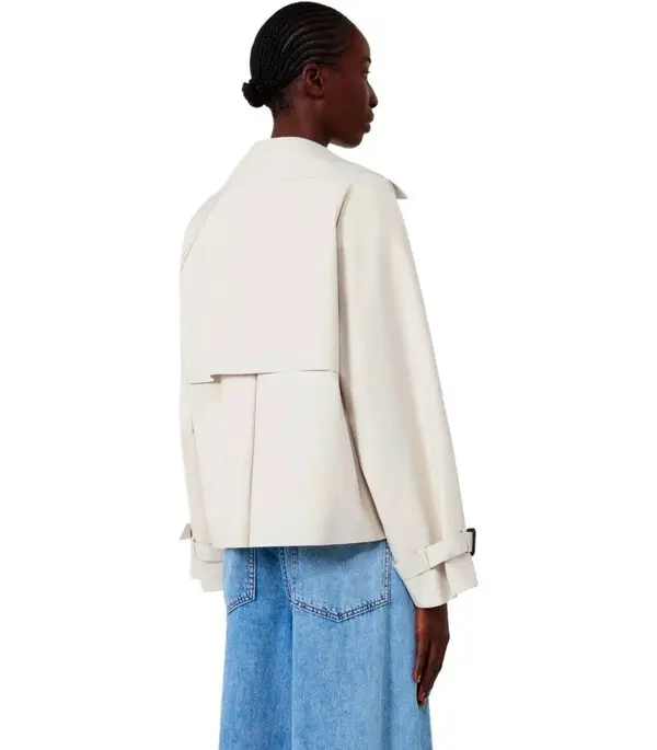 Max Mara Boero Short Trench - Ivory