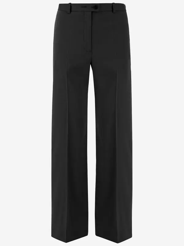 JIL SANDER Stretch Wool Pants
