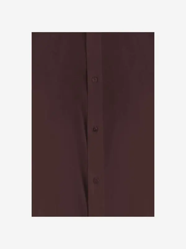 HER SHIRT Stretch Silk Shirt