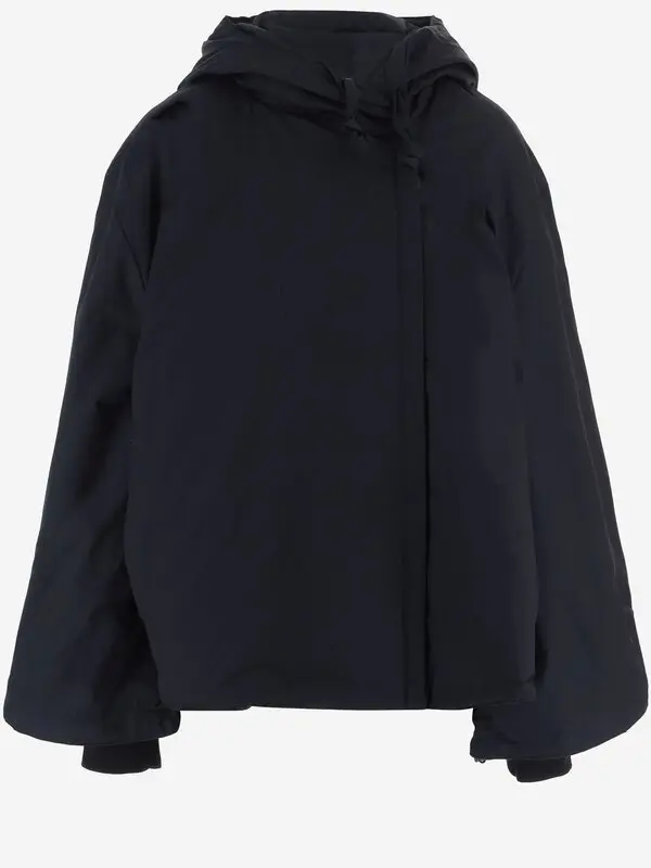 BY MALENE BIRGER Cotton Jacket With Hood - Black