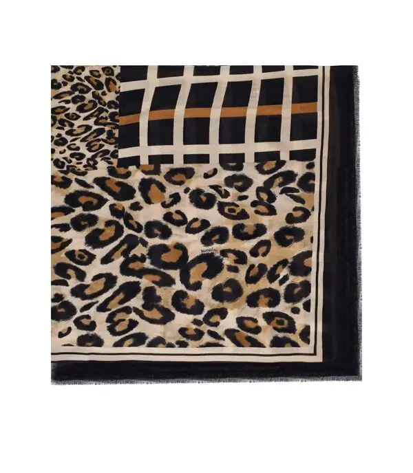 Marella Aerosi Leopard Foulard Scarf