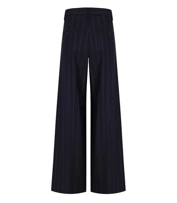 Max Mara Nebbie Pinstripe Trousers