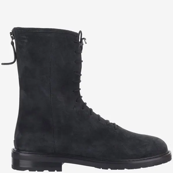 Legres Suede Boots - Black
