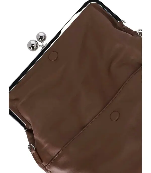 Max Mara Pasticcino Slalom Brown Bag