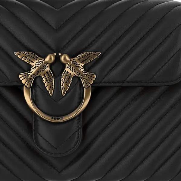 Pinko Love Lady Puff Big Bag - Black