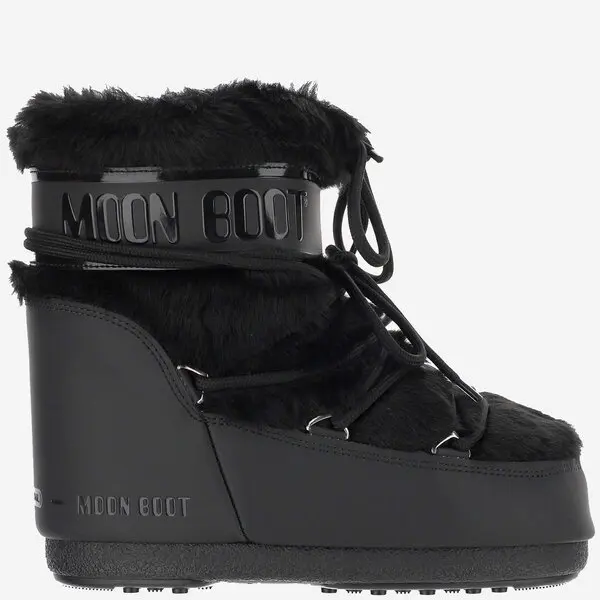Moon Boot Icon Low Faux Fur Ankle Boots