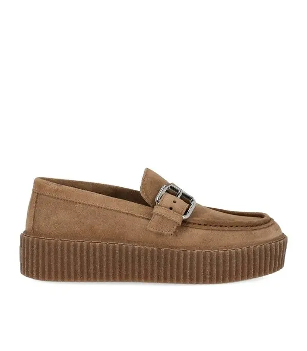 Max Mara Navetta Beige Loafer - Brown