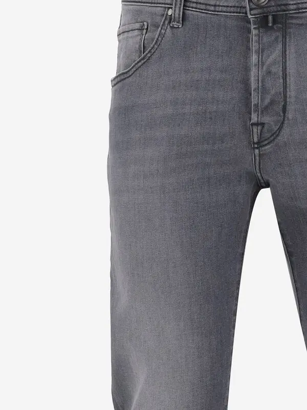 JACOB COHЁN Stretch Cotton Denim Jeans