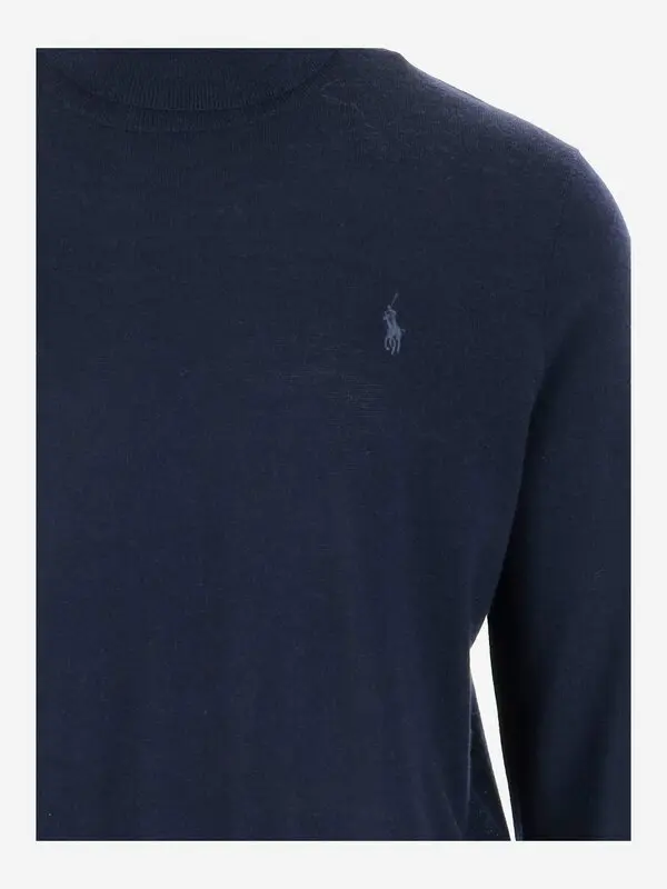 Polo Ralph Lauren Wool Sweater With Logo
