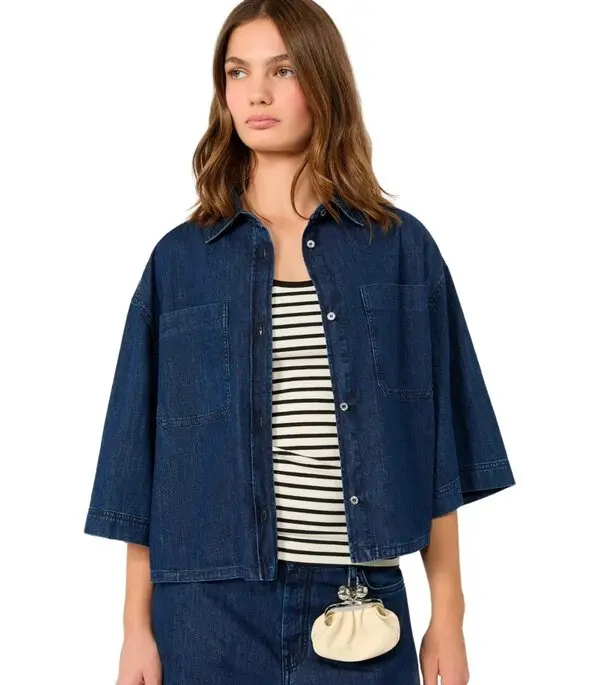 Max Mara Zannata Denim Shirt