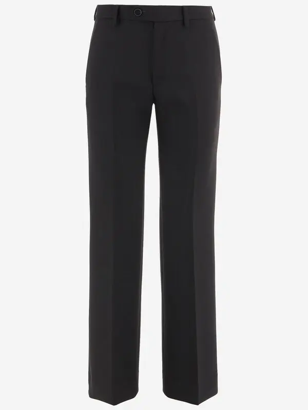 DARKPARK Colin Pants In Stretch Wool Blend - Black