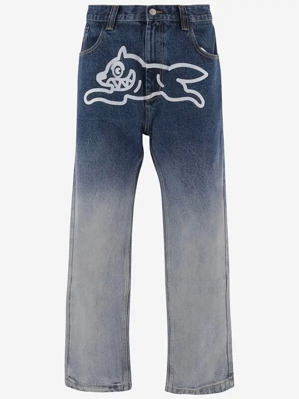 ICECREAM Cotton Jeans With Print