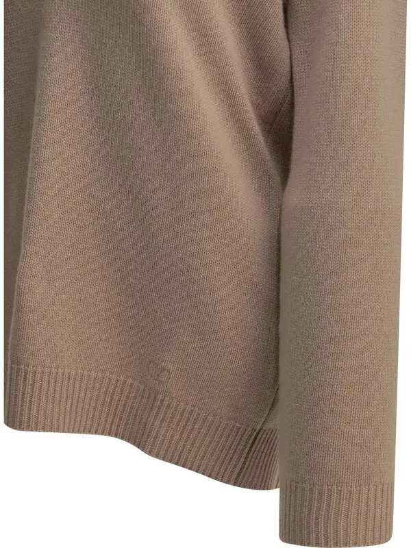 Valentino Garavani V Neck Cashmere Sweater