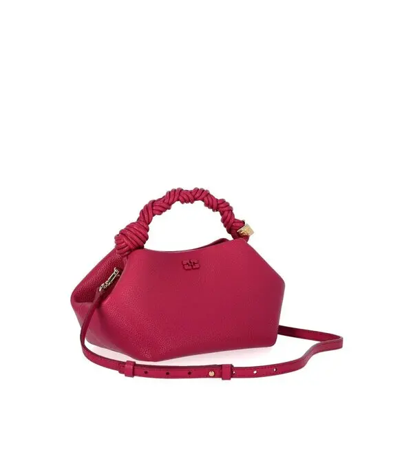 GANNI Bou Small Magenta Handbag - Fuchsia