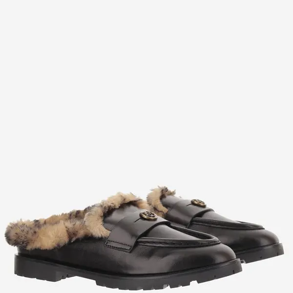 Pinko Nora 09 Leather Mules