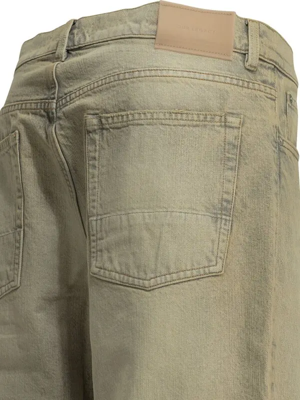 Our Legacy Wolfpack Wash' Straight Leg Jeans