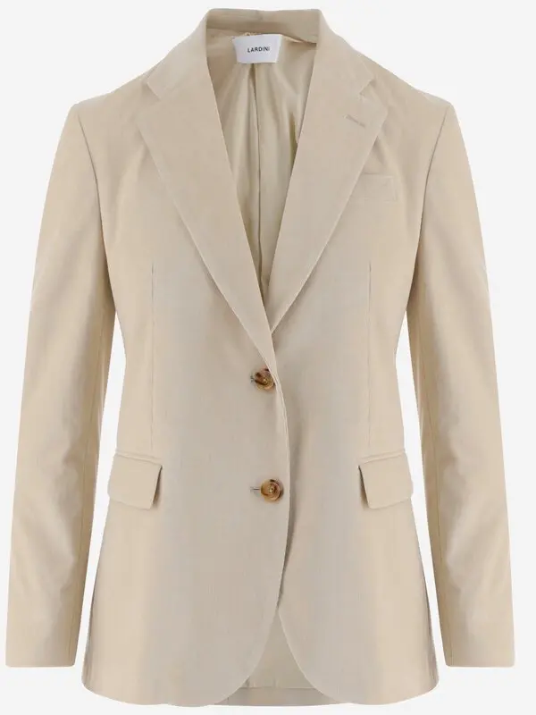 LARDINI Stretch Cotton Jacket
