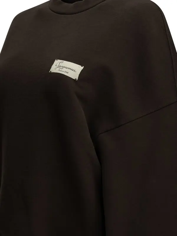 Jacquemus Le Sweatshirt Montaigne' Crew Neck Sweatshirt