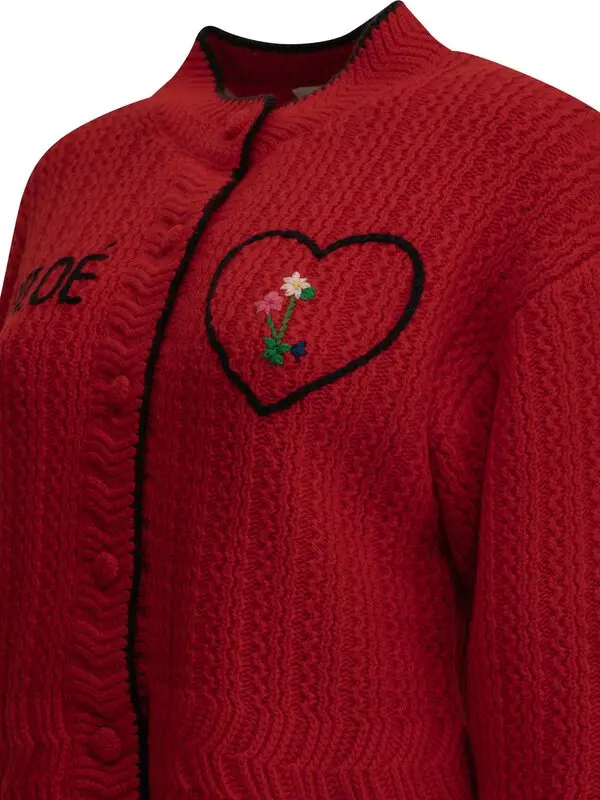 Chloé Heart' Cardigan
