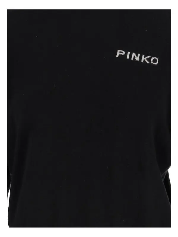 Pinko Wool Sweater With Logo
