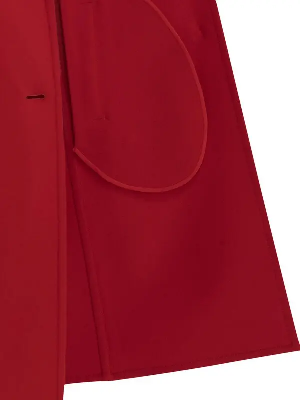 Valentino Garavani Long Wool And Cashmere Coat