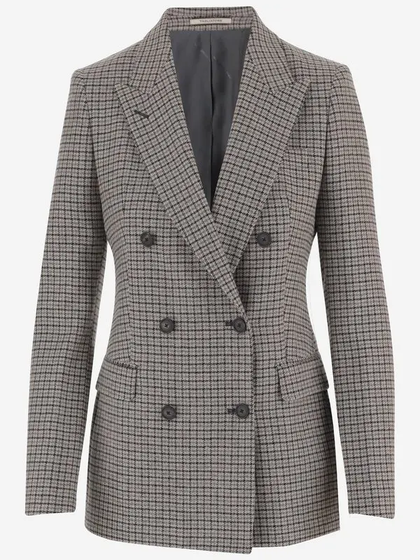 Tagliatore Wool Blend Double Breasted Jacket