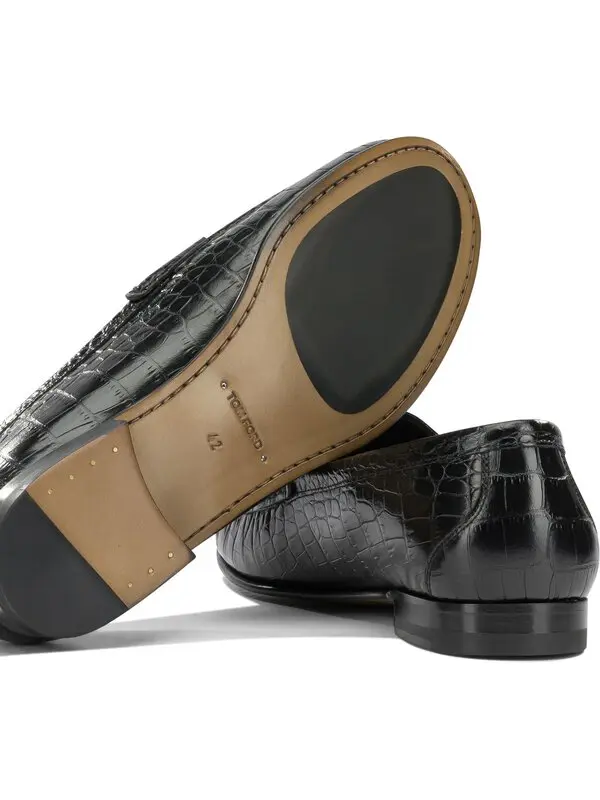 TOM FORD Double T' Loafers