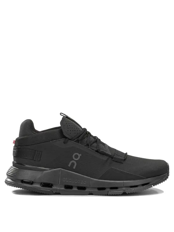 On Cloudnova 2' Low Top Sneakers - Black