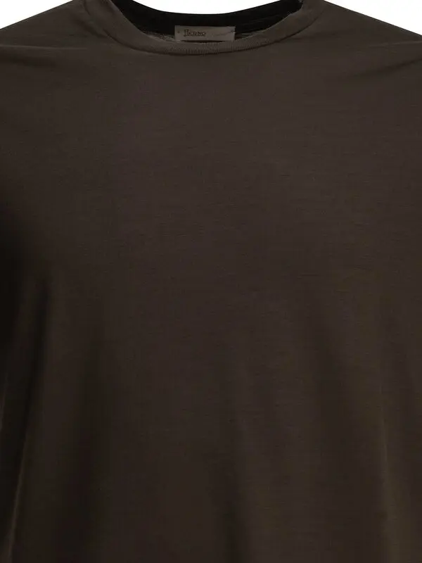 Herno Resort Lana' Crew Neck T Shirt