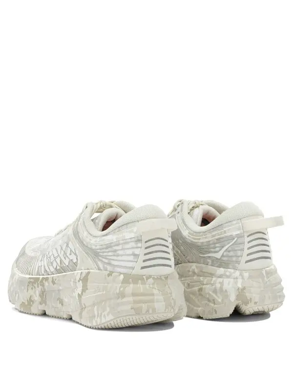 HOKA® Bondi 7 Beams' Low Top Sneakers - Beige