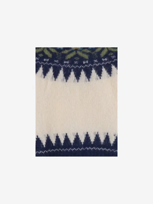 Howlin' Wool Sweater With Jacquard Pattern