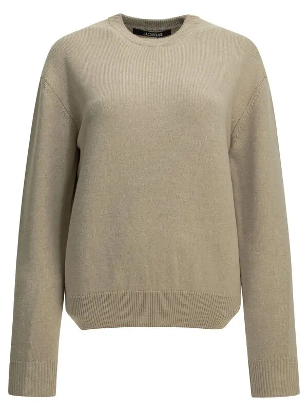 Jacquemus La Maille Moulin' Crew Neck Sweater