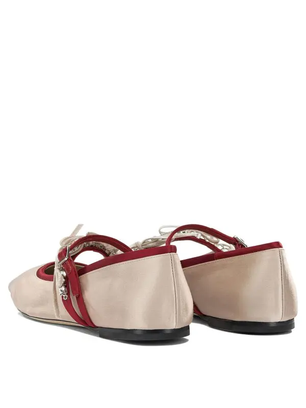 JIMMY CHOO Loli' Mary Jane Flats - Pink