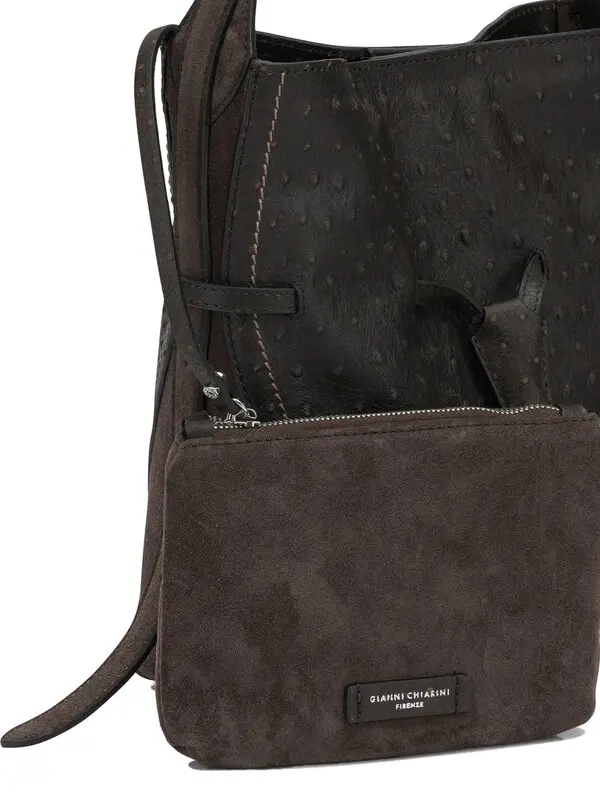 GIANNI CHIARINI Shoulder Bags - Brown