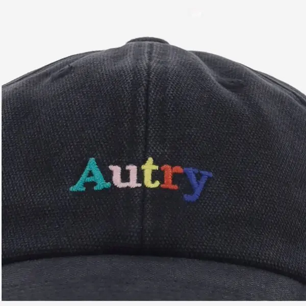 AUTRY Cotton Baseball Cap With Logo