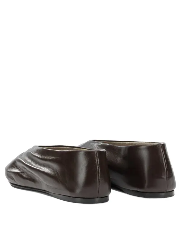 Khaite Miriam' Classic Ballet Flats - Brown