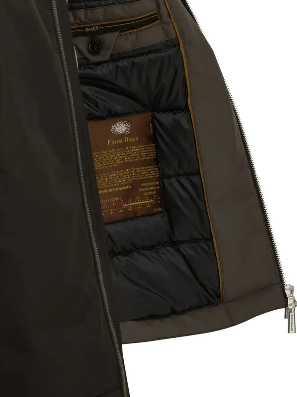 MOORER Albini Stp' Short Down Jacket - Brown