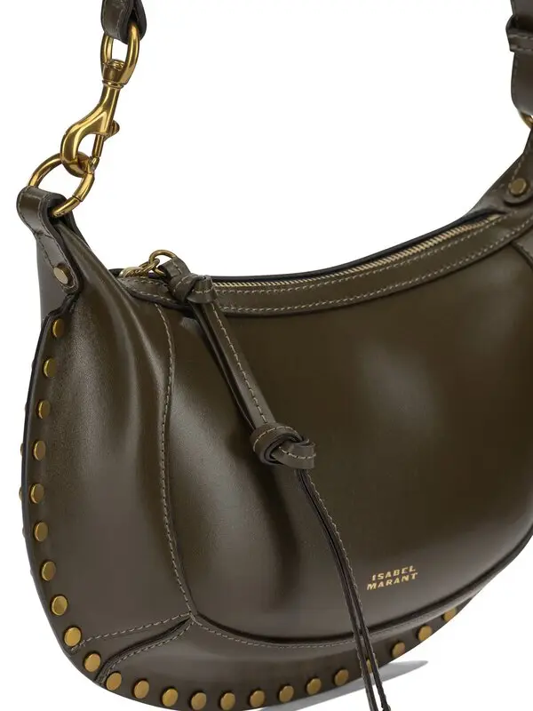Isabel Marant Étoile Oskan Moon' Small Shoulder Bag - Green