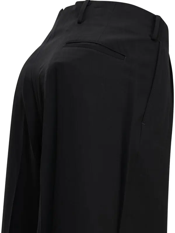 A.PRESSE Tailored Pants Made Of Wool Blend