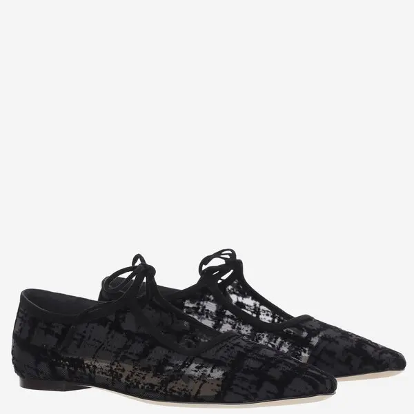 ARTEANA Mesh And Leather Flats