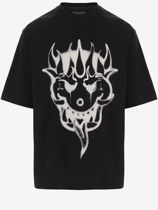 Y3 Cotton T Shirt With Logo