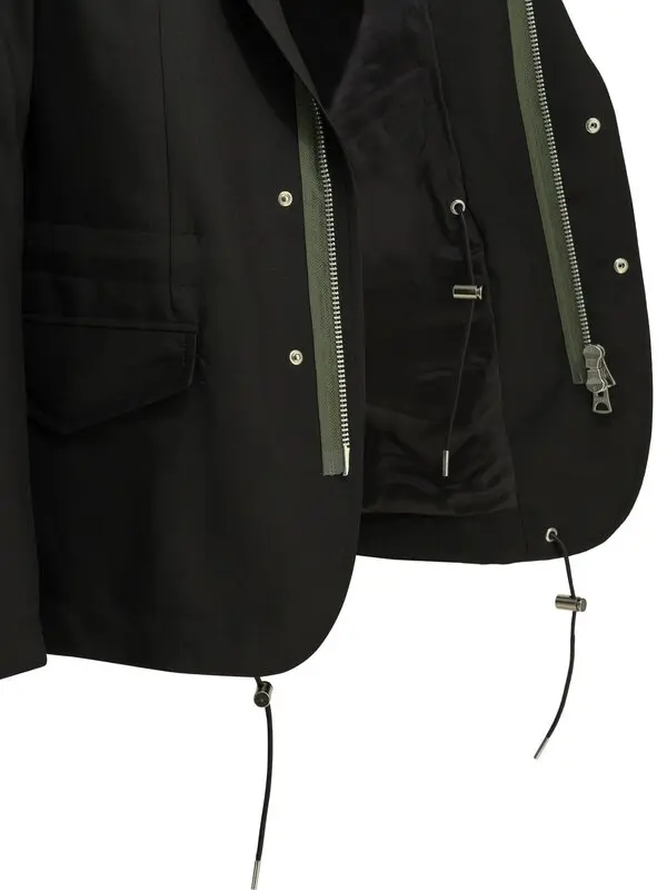 Sacai X Nylon' Blazer