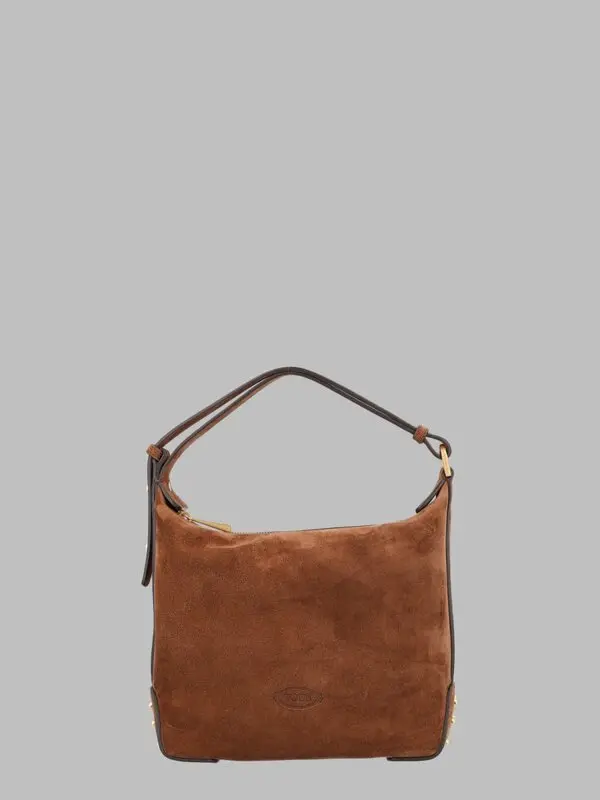 TOD'S Borsa 'metal Dots' Mini - Brown