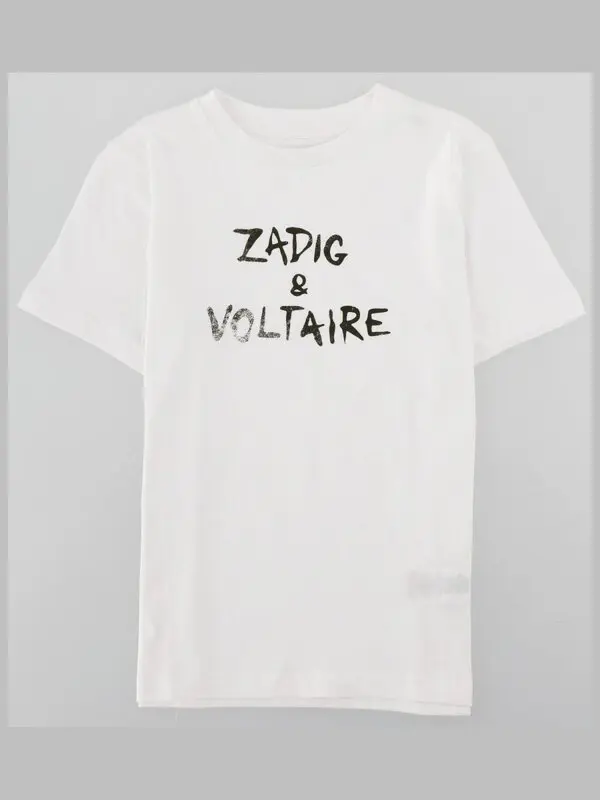 Zadig&Voltaire T Shirt Con Stampa Grafica