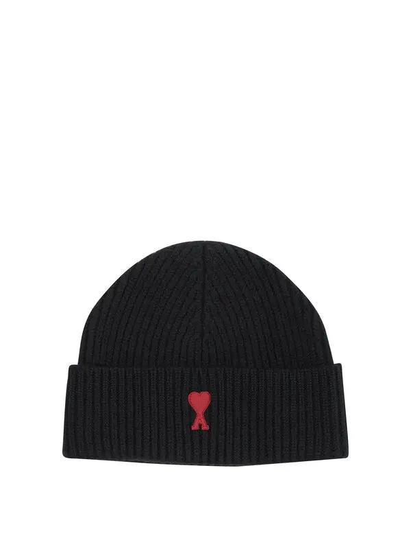 AMI Paris Merino Wool Beanie